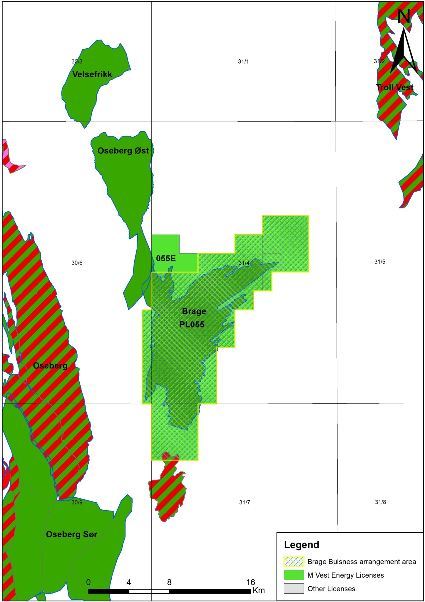 Brage - M Vest Energy AS